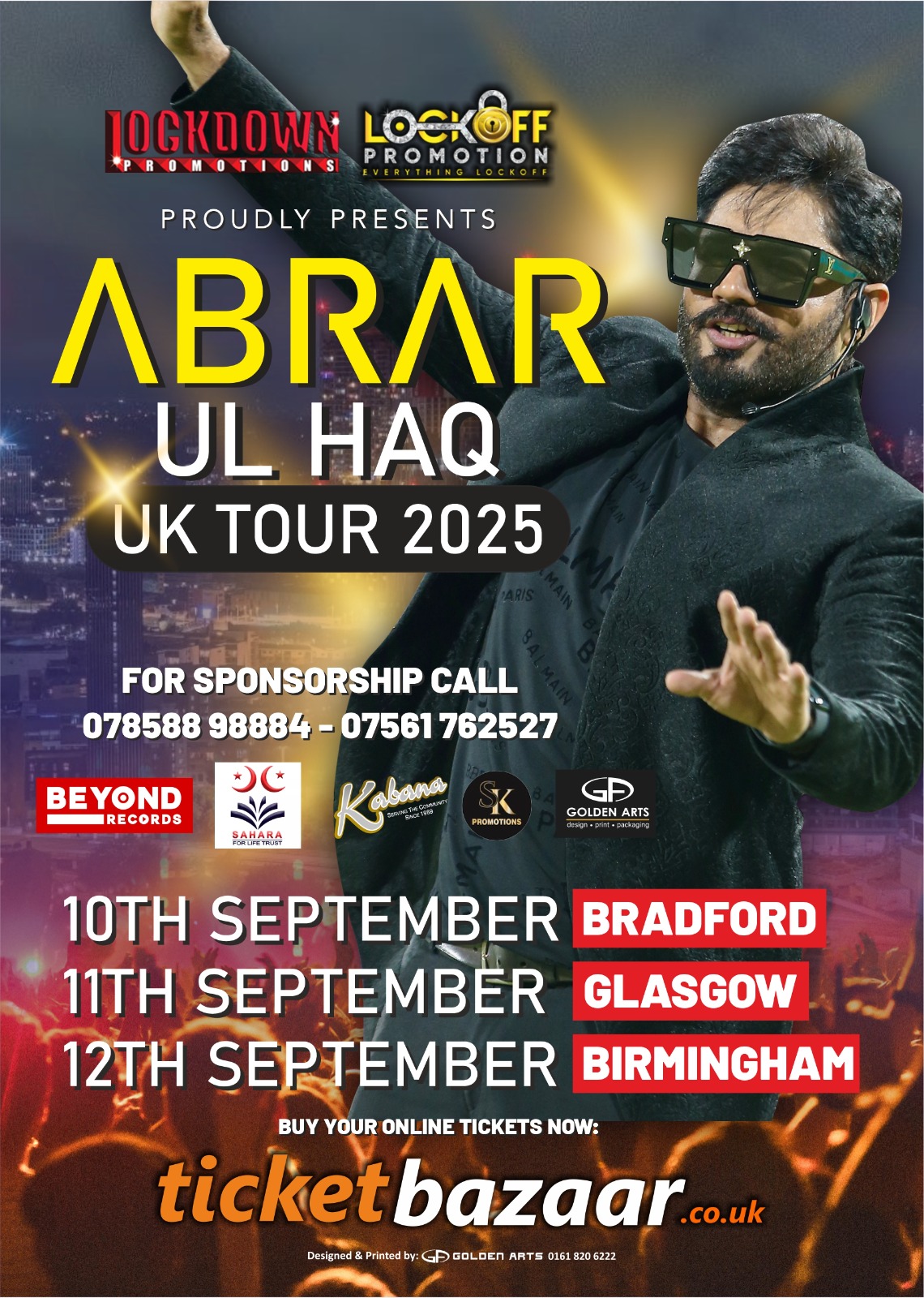 ABRAR UL HAQ UK TOUR 2025 - Bradford | Ticket Bazaar